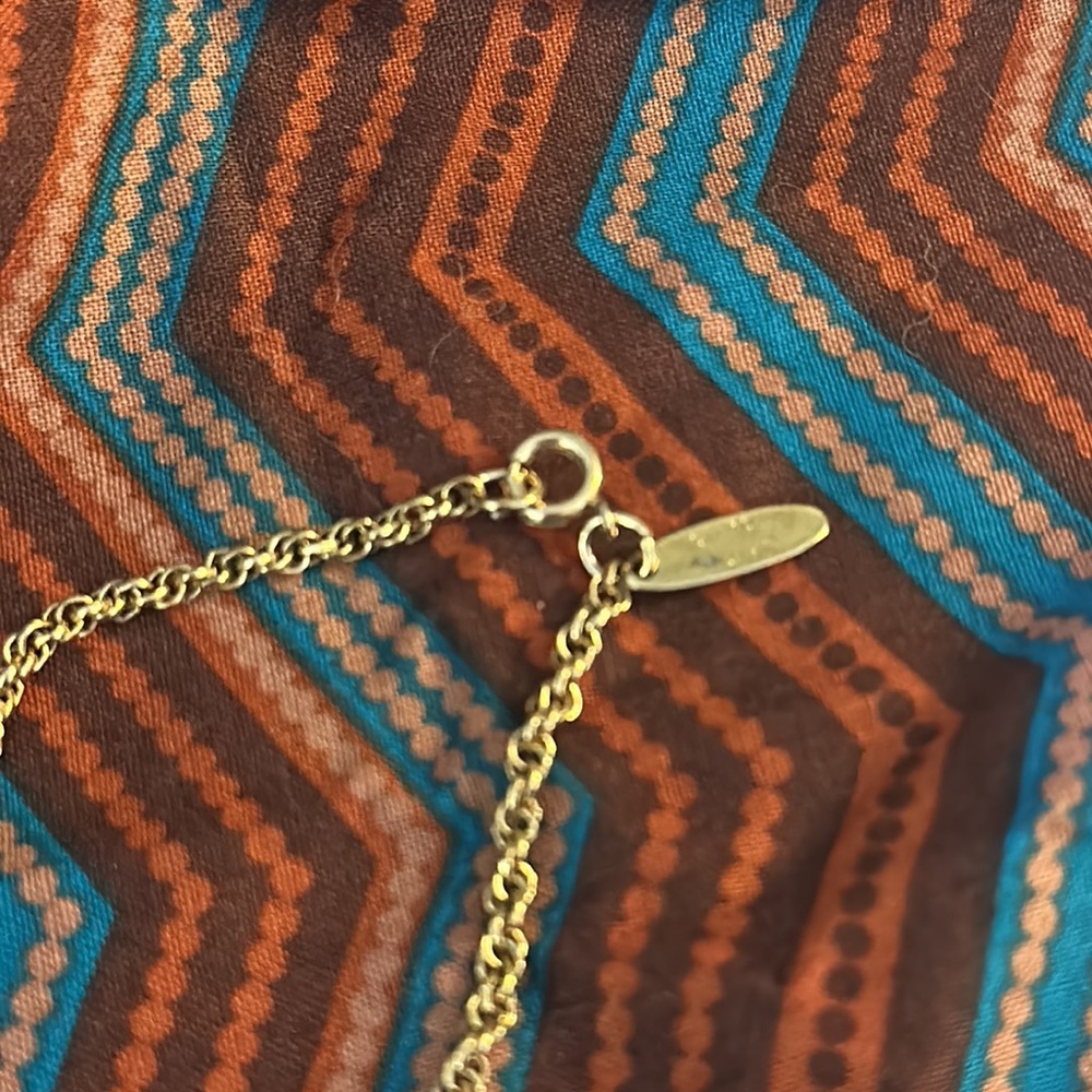 Vintage Whiting & Davis Braided Chain Necklace W/ Sma… - Gem